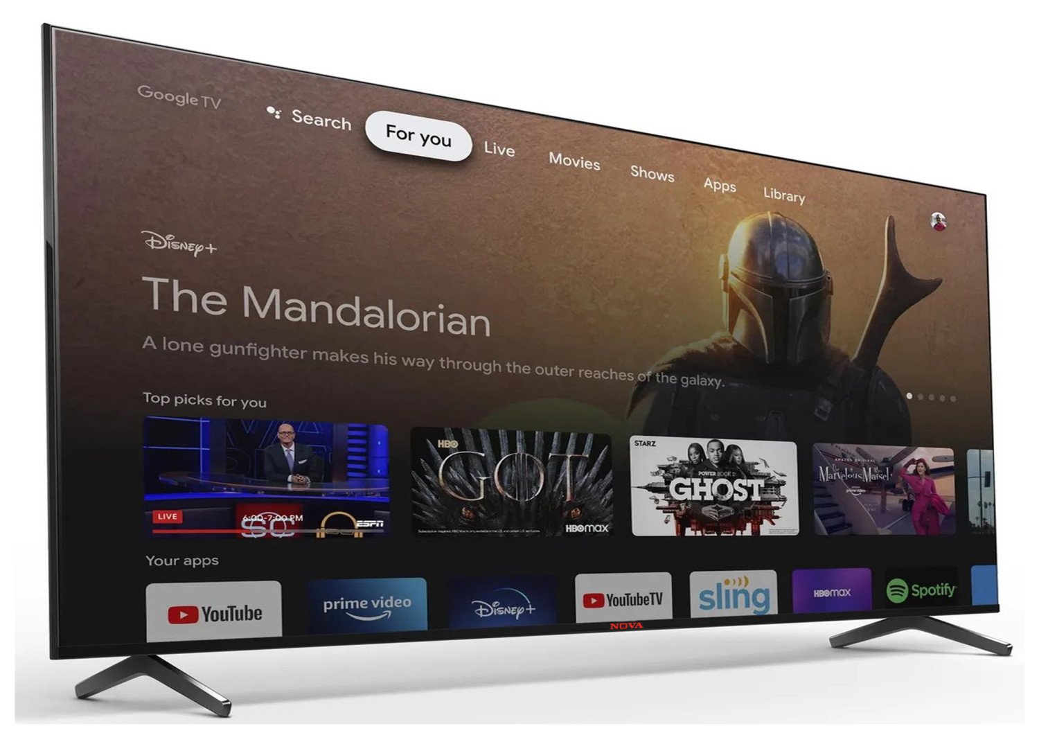 Nova Google TV